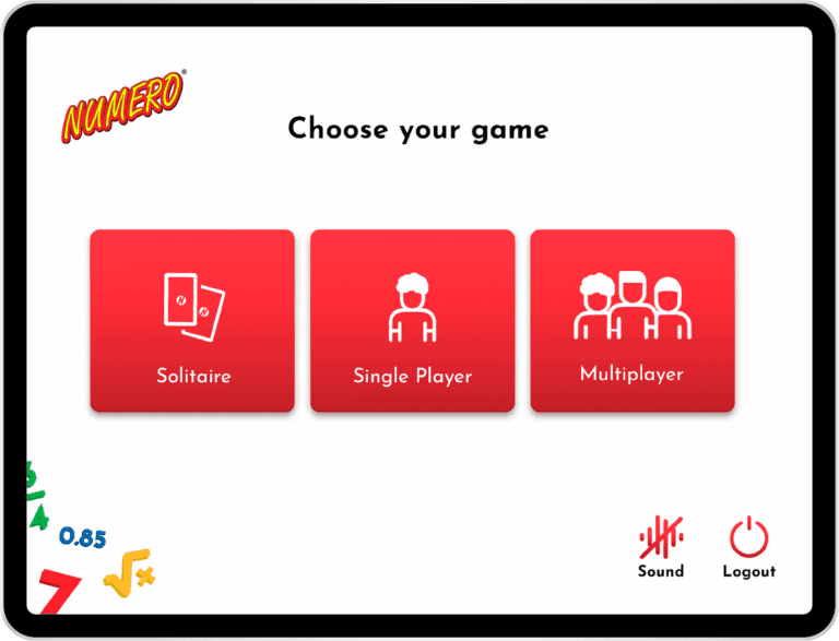 Play the Numero® App at Home – Numero®